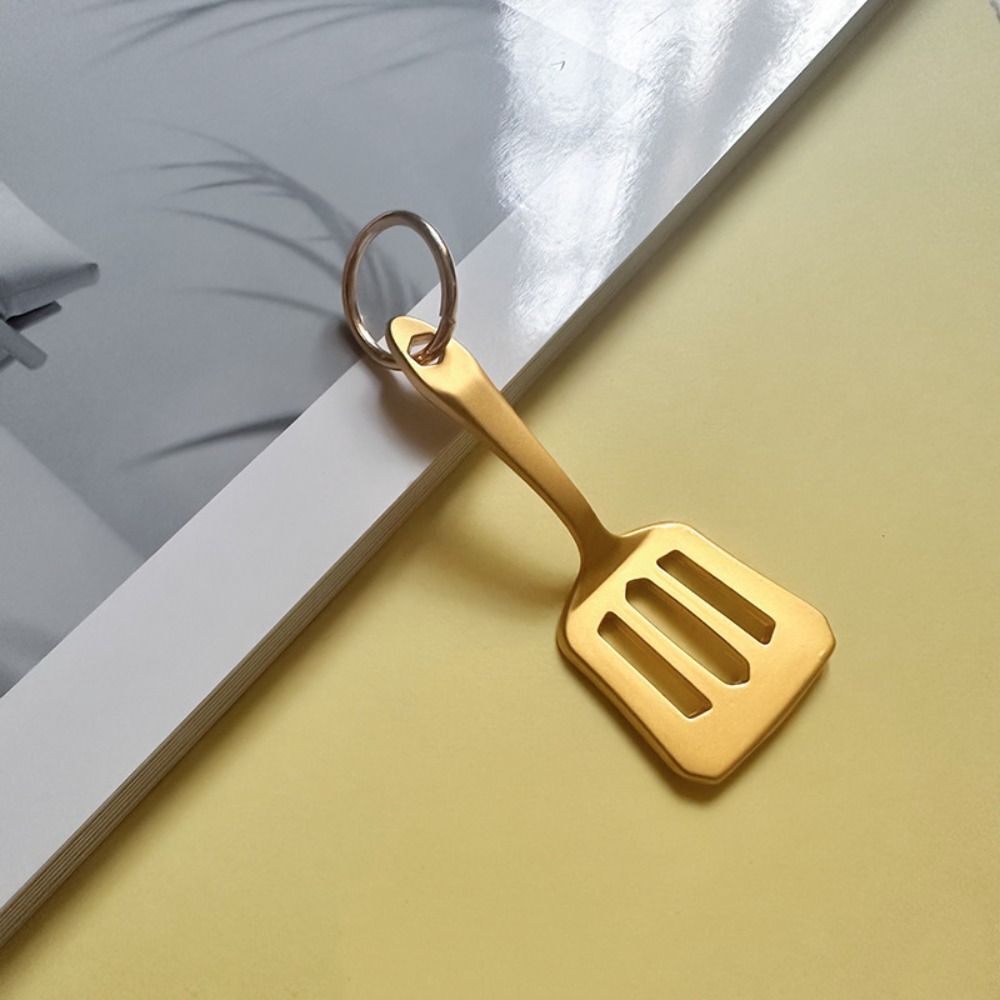 Figure Game Gold Shovel Keychain Exquisite Mini Golden Keychain | eBay