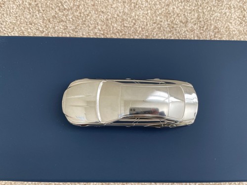 Maserati Quattroporte Aluminum Chrome Model Scale 1:43 Paperweight Gift ...