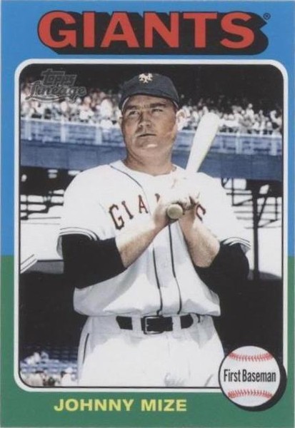 2011 Topps Lineage - Mini 1975 Design #95 Johnny Mize for sale online ...
