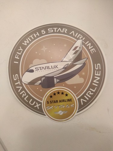 Starlux Airlines Sky Trax 5 Star Airlines I Fly Starlux NEW Vinyl ...