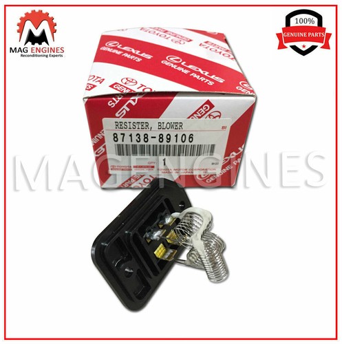 87138-89106 GENUINE OEM HEATER BLOWER RESISTOR 8713889106 | eBay