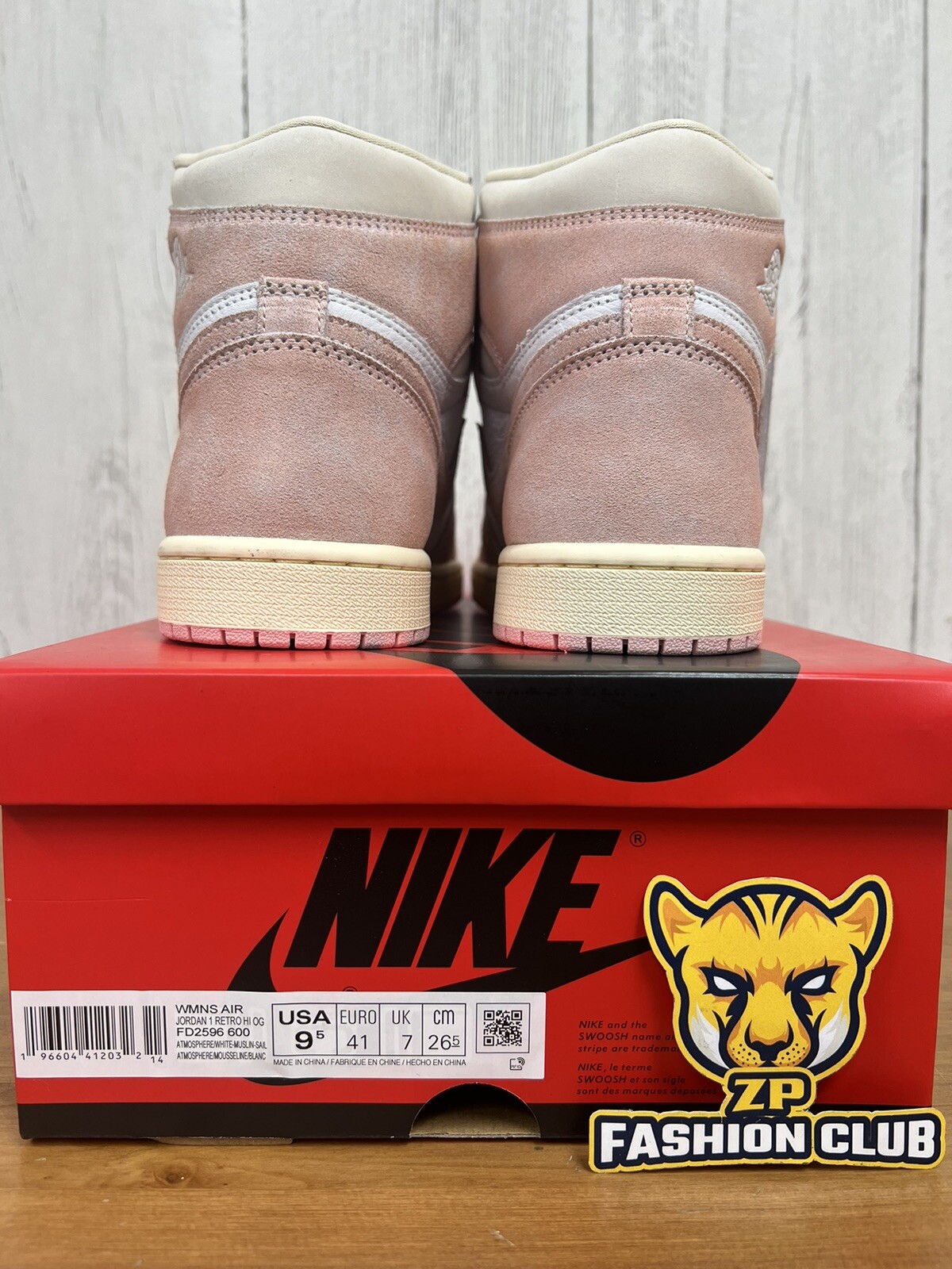 Air Jordan 1 Retro High OG Washed Pink FD2596-600 Women Size | eBay