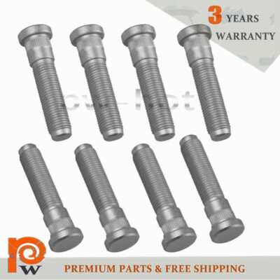 8X New Front or Rear Wheel Stud Fit For 2012-2019 Dodge Ram 2500 3500 ...