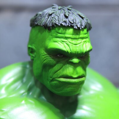 U.S Duty Free 1/12 Custom Marvel Bruce Banner The Immortal Hulk Head ...