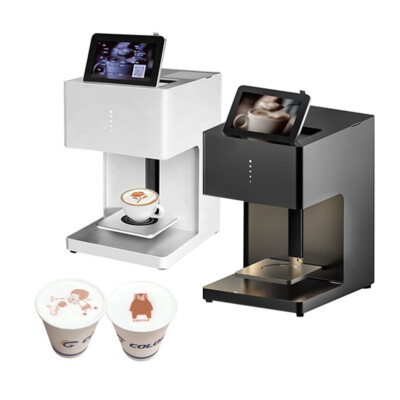 Automatic Coffee Printer Single Caramel Color Coffee Latte Art Machine ...