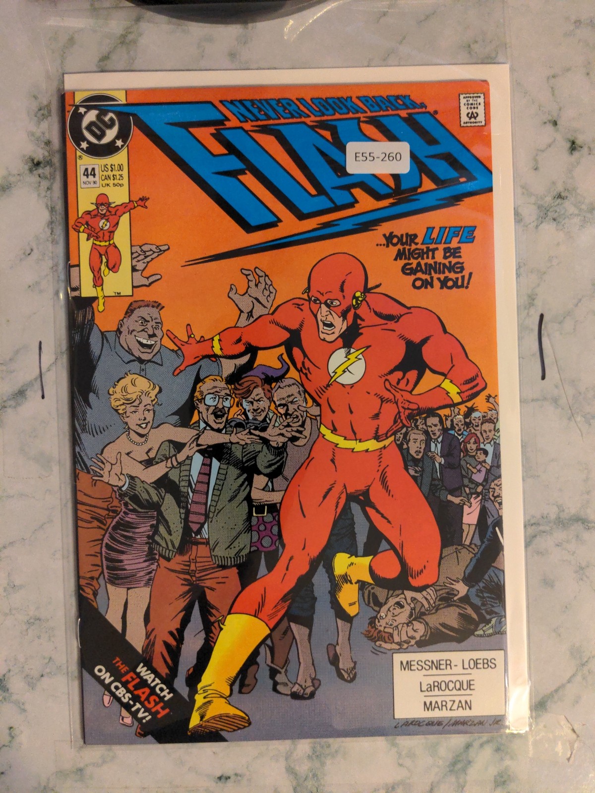 FLASH #44 VOL. 2 9.0 DC COMIC BOOK E55-260 | eBay