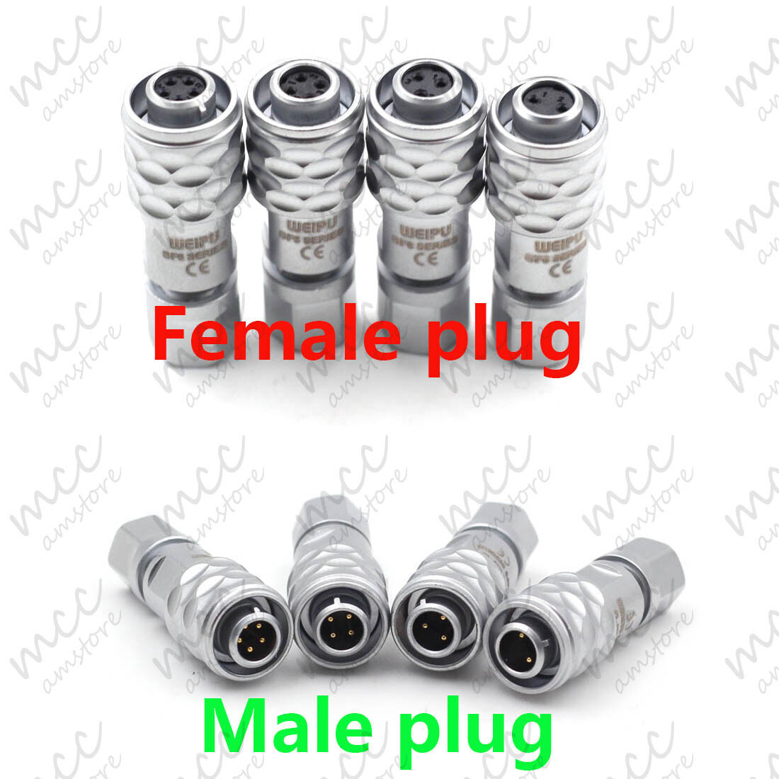 WEIPU SF6 IP67 2 to 5Pin Waterproof Aviation Cable Connector Plug,Wire ...