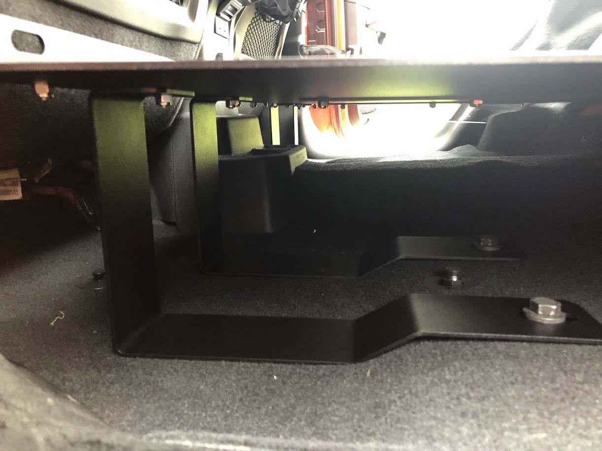 fits Jeep JL Unlimited Rear Metal Seat Delete Sleeping Platform ...