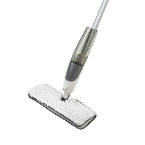 Double-Sided Spray Mop with Microfibre Mop Pads for Wood Floor 360 ...