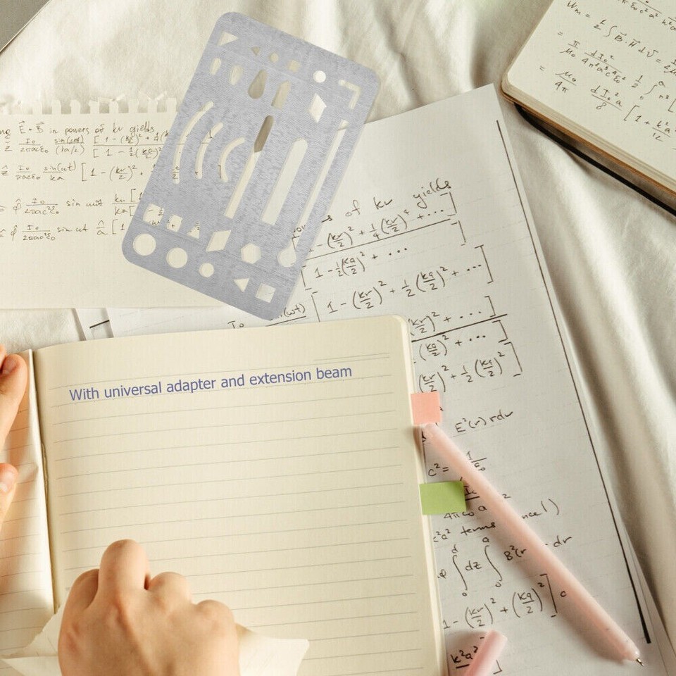 3 Pcs 27 holes Erasing Shield Craft Stencils Eraser Templates Tools | eBay