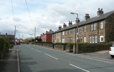 Photo 6x4 Paddock Road Kirkburton Highburton The road has gradually ...