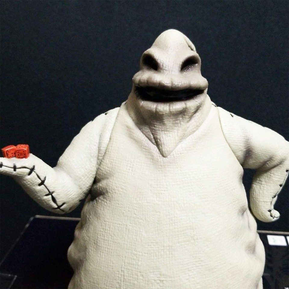 VCD Collectible Dolls NIGHTMARE BEFORE CHRISTMAS Oogie Boogie Figure ...