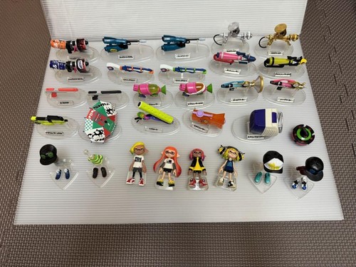 Splatoon Weapon Collection Figure Set Opened No Box Nintendo Japan ...