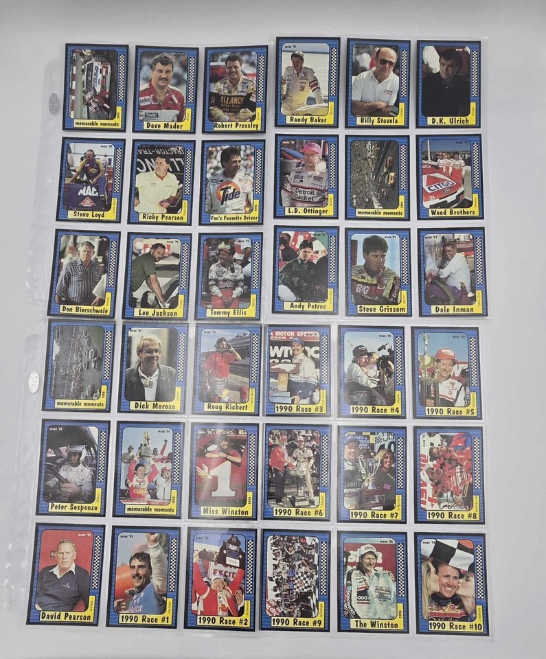 Vintage Nascar Racing Trading Card HUGE Lot Collection 293pcs | eBay