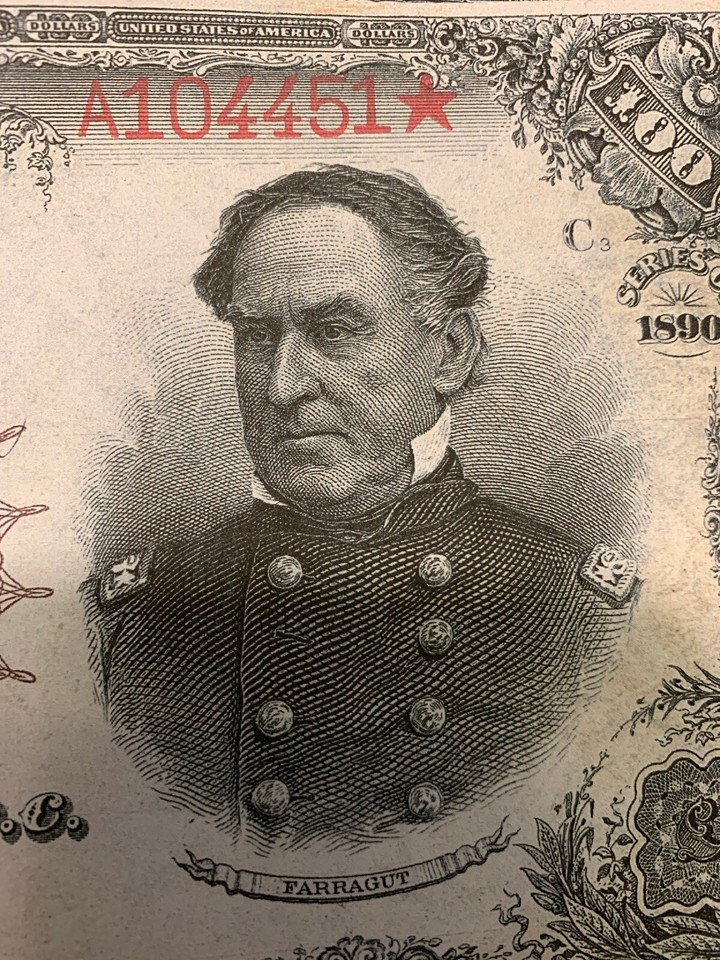 Reproduction Full Set 1890 US Treasury Notes $1-$1000 Read Full ...