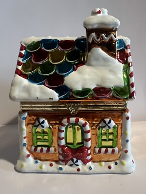 Ceramic Animatronic Music Box We Wish You A Merry Christmas Free ...