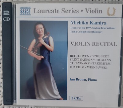 Violin Recital (CD, Jun-1999, 2 Discs, Naxos (Distributor ...
