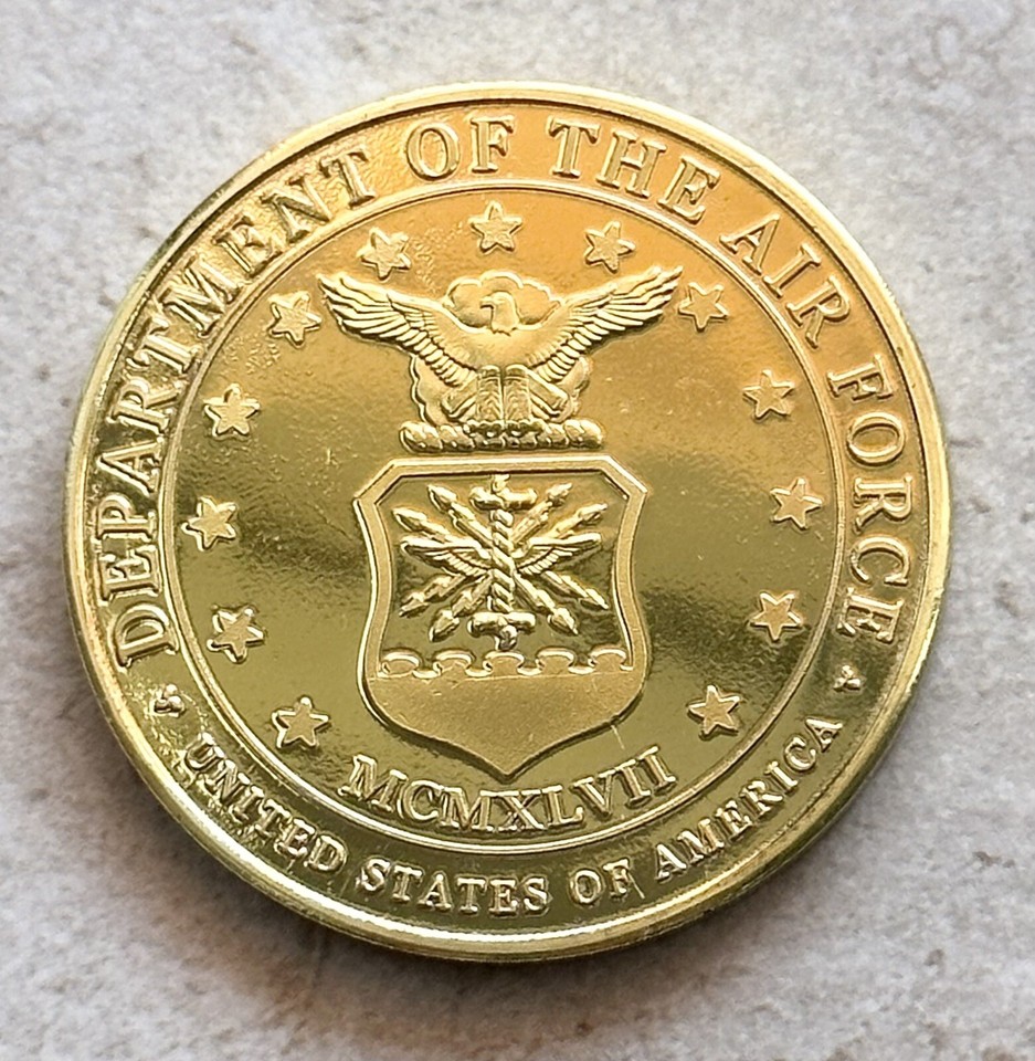 AIR FORCE SPACE COMMAND Challenge Coin | eBay