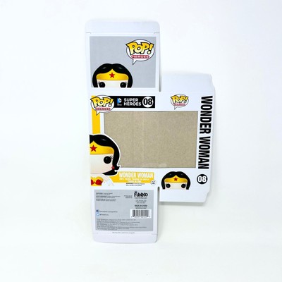 Funko Pop Replacement Box Only - Super Heroes Wonder Woman 08 | eBay