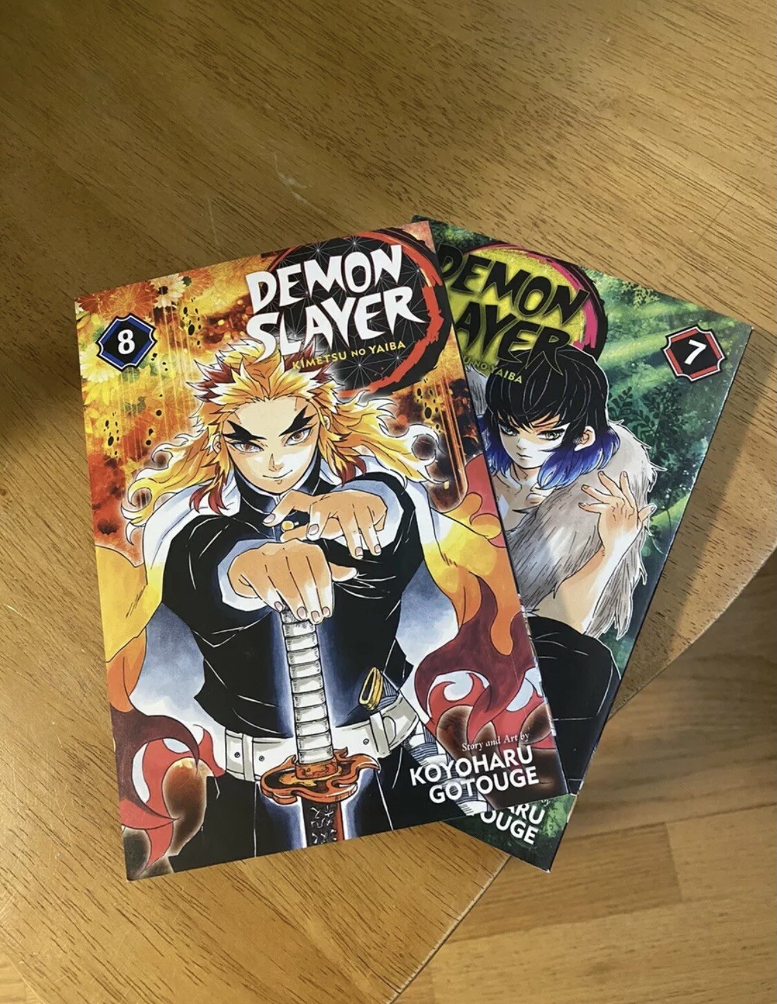 Demon Slayer Volume 7-8 - Mint! | eBay UK