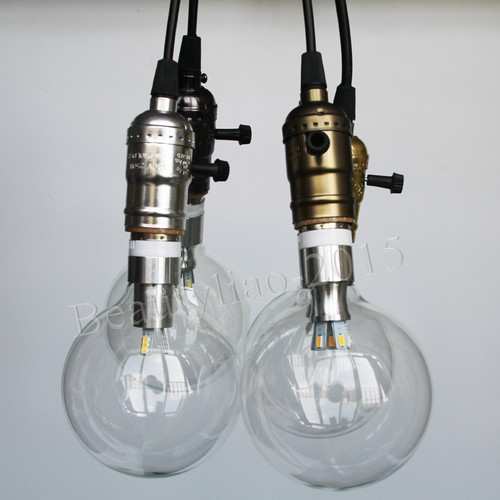 3W 5W G80 G95 LED Bulbs E27 ES Retro Vintage Edison Globe Cool/Warm ...