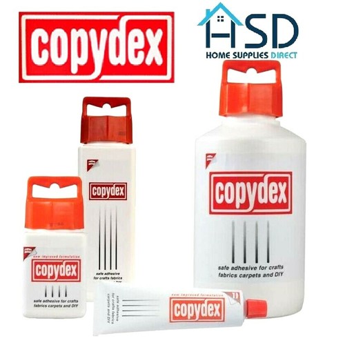 Copydex Adhesive Glue Craft Fabric Carpets DIY Home Multi-use Strong ...