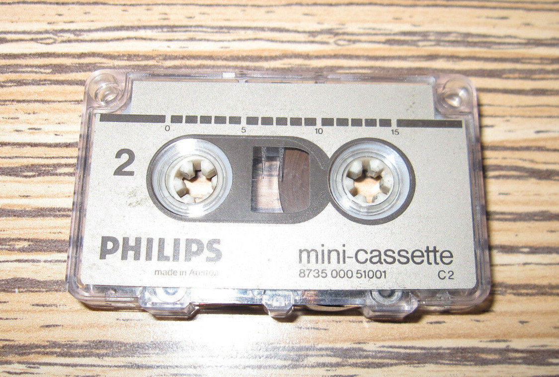 Philips Mini Cassette > für Diktiergerät . Alt . (101) | eBay