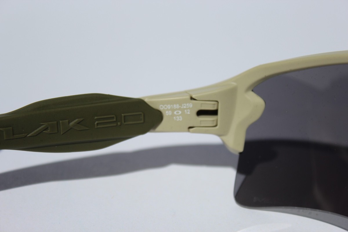 OAKLEY Flak 2.0 XL Sunglasses Matte Sand/Prizm Grey Latitude OAKLEY Flak 2.0 XL Sunglasses Matte Sand/Prizm Grey Latitude