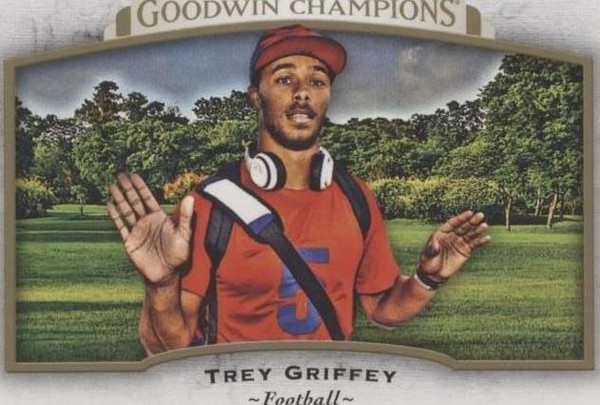 2017 Upper Deck Goodwin Champions - Horizontal #92 Trey Griffey (RC ...