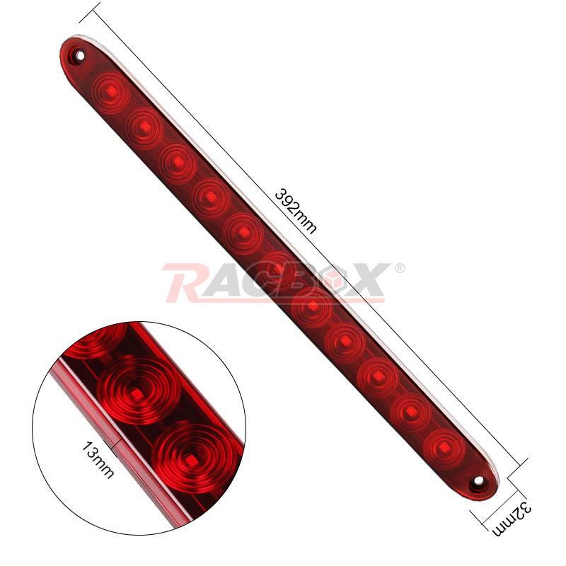 11 LED Tail Lights UTE STOP Brake Indicator Reverse Slim Strip RV ...