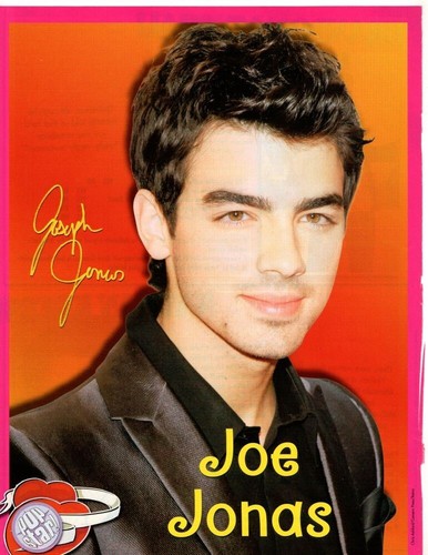 Joe Jonas portrait pinup Brandon Mychal picture article Nathan Kress ...