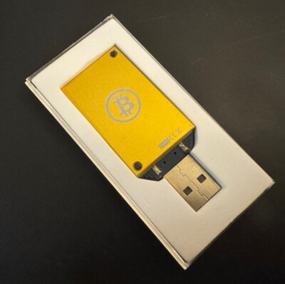 ASIC Miner Block Erupter Bitcoin Miner USB 333 MH/s Color Gold | eBay