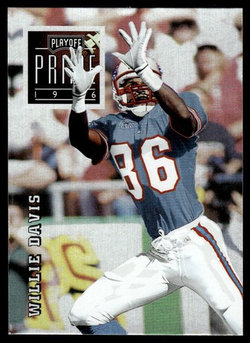 1996 PLAYOFF PRIME WILLIE DAVIS HOUSTON OILERS #121 | eBay