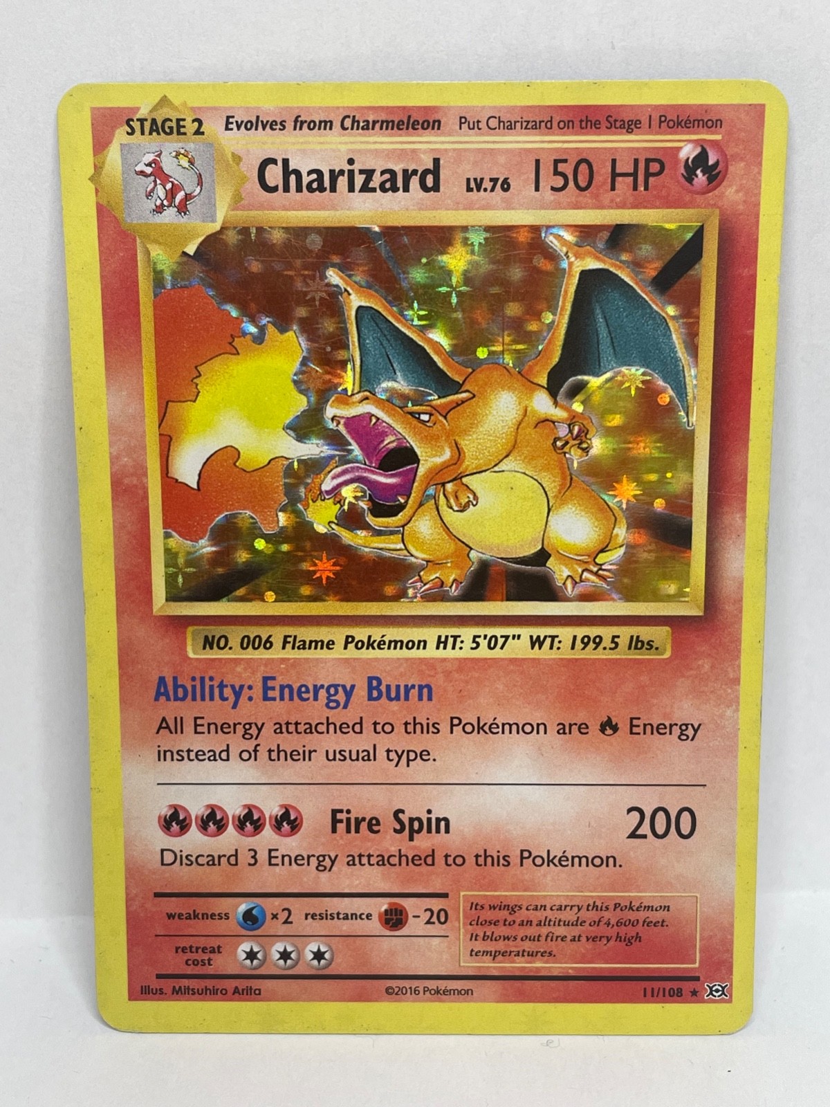 Charizard 2016 XY: Evolutions #011/108 Holo Price Guide - Sports Card ...
