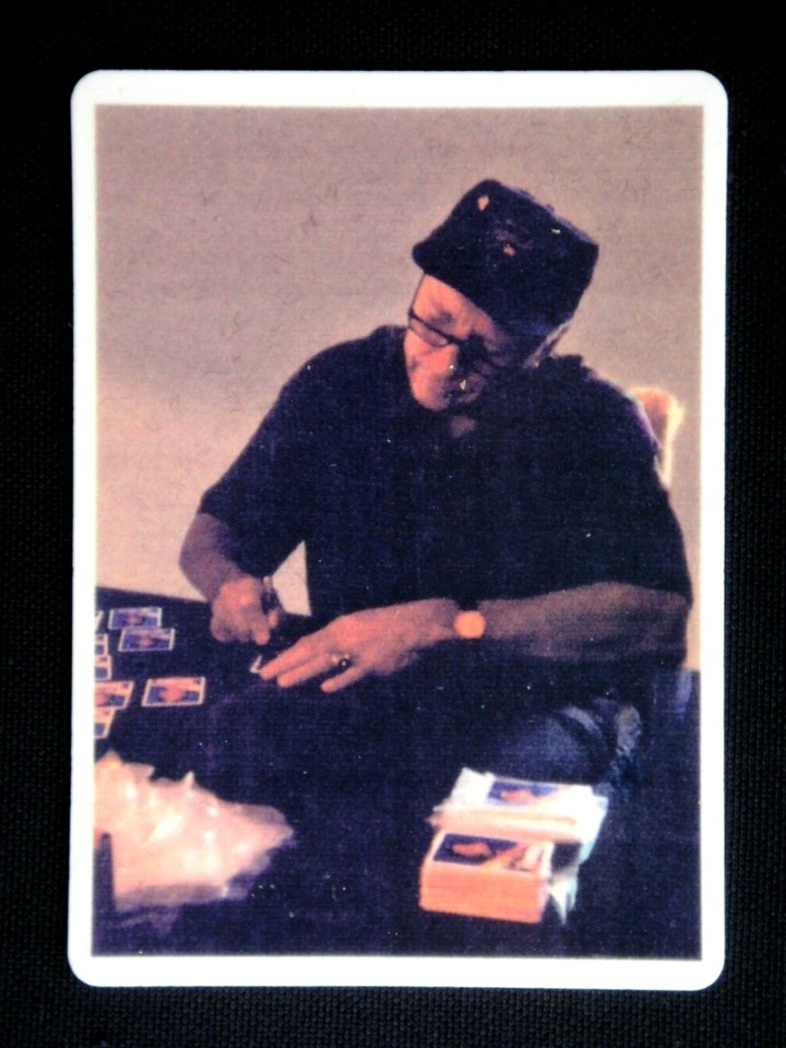 MICKEY MANTLE BECKETT SIGNED 1952 TOPPS ROOKIE PORCELAIN CARD #311 ...