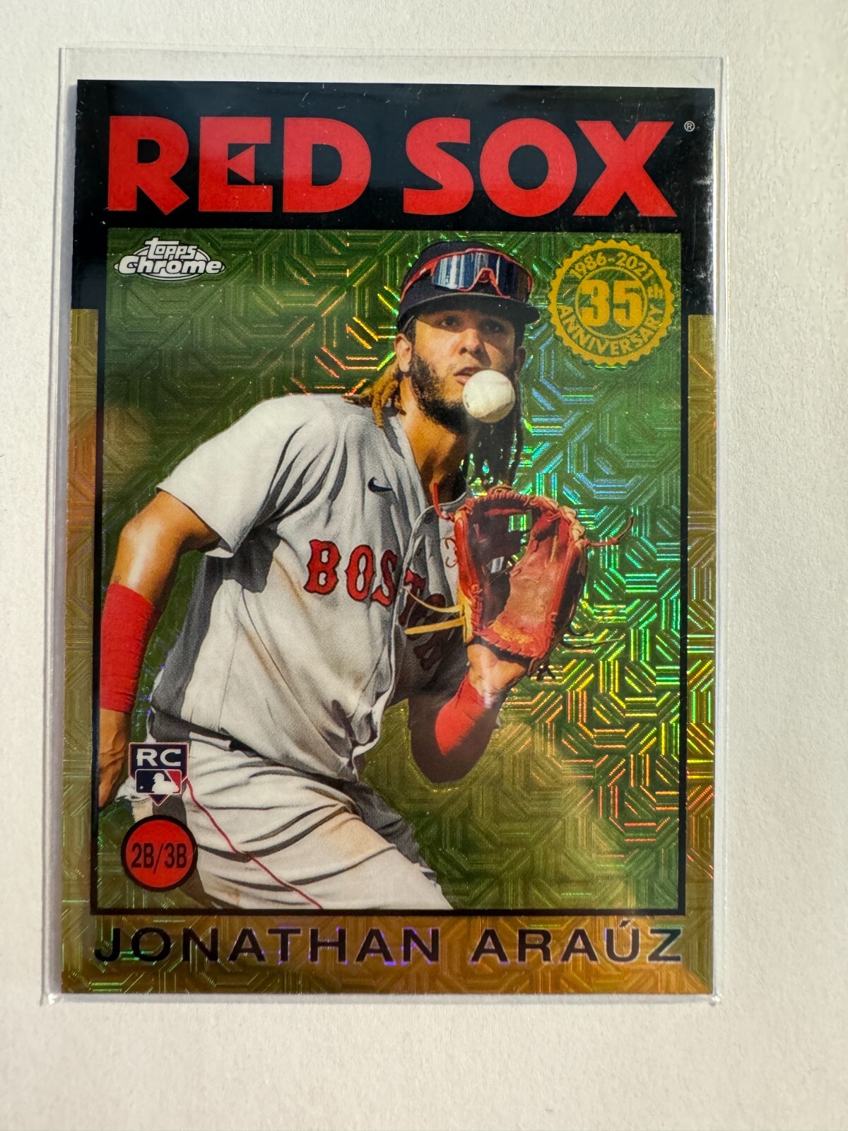 K167,223- 2021 Topps '86 Topps Silver Pack Chrome Gold #86BC87 Jonathan ...