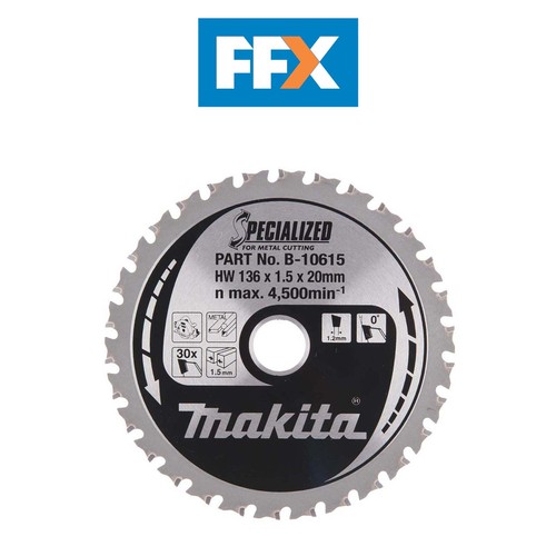 Makita SPECIALIZED 136mm Circular Saw Blade - B-33526 for sale online ...
