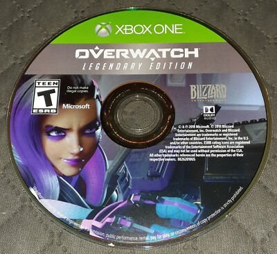 Overwatch Legendary Edition (Microsoft Xbox One, 2018) Disc Only | eBay
