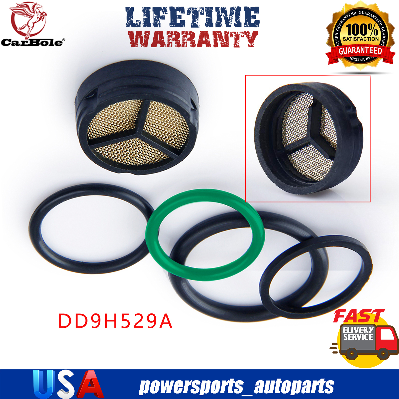 Powerstroke Diesel IPR Valve Screen Seal Kit For Ford 6.0L Super Duty ...