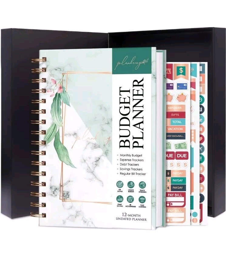 PLANBERRY Life Organizer & Budget Planner A5- Natural Green | eBay
