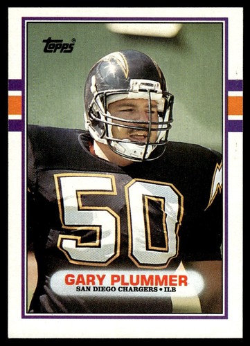 1989 Topps Gary Plummer San Diego Chargers #305 | eBay