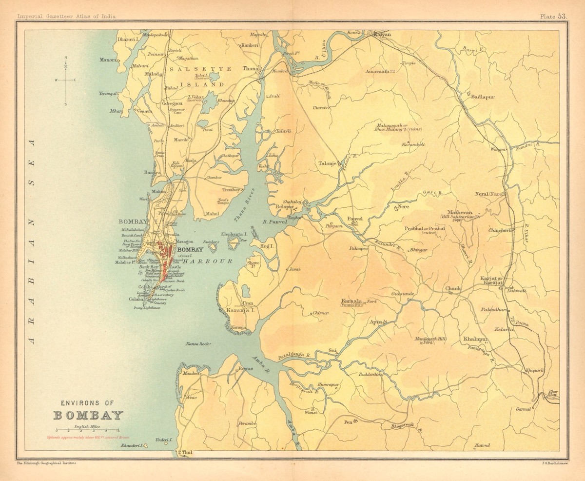 Bombay Location Bombay Map City Hi Res Stock Photography And Images