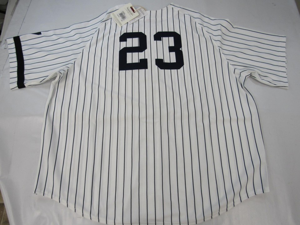 New 1995 Don Mattingly #23 Yankees Mens S Mitchell & Ness AUTHENTIC ...