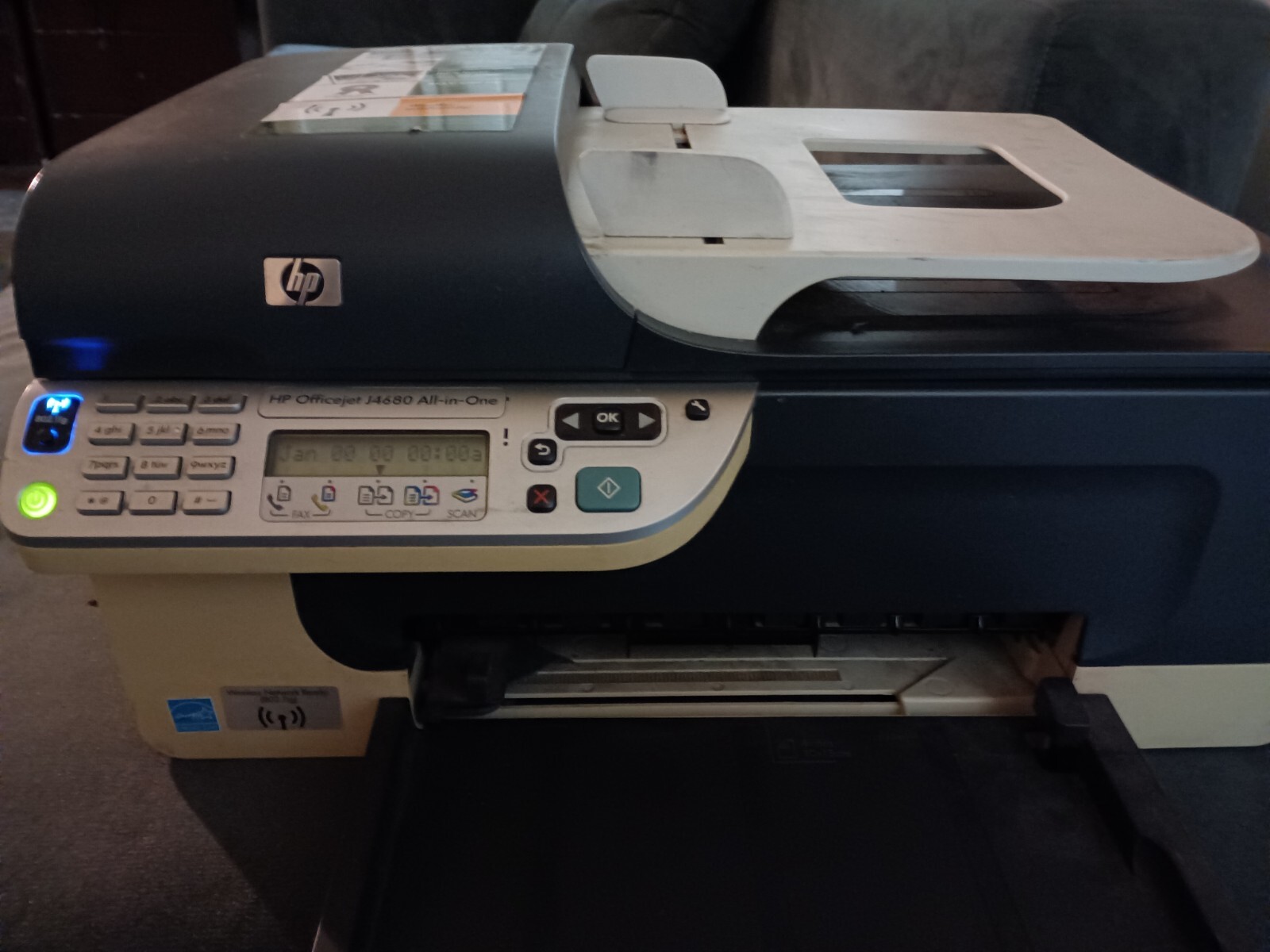 HP Officejet J4680 All-In-One Inkjet Printer- Used 884420751557 | eBay