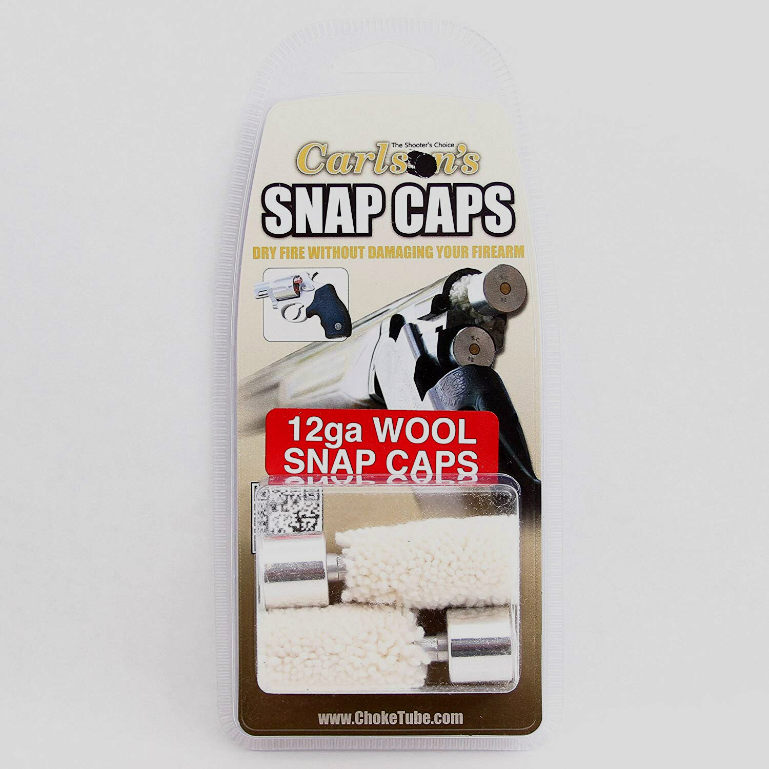Carlson's Snap Caps-.12 Gauge Aluminum/Wool Shotgun Snap Caps-Pack of 2 ...