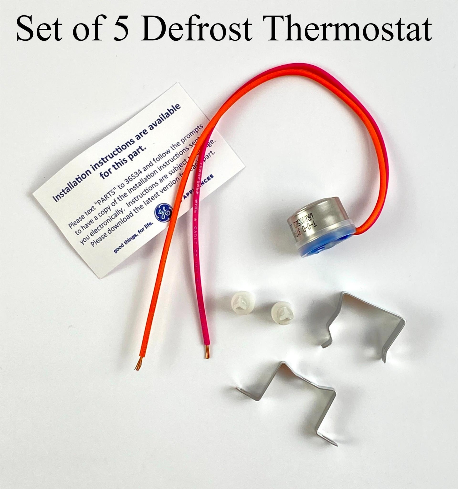 GE Refrigerator Defrost Thermostat WR50X60 Set of 5 | eBay
