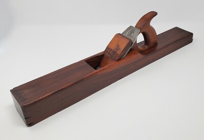 Antique Lignum Vitae & Rosewood 22" Razee Jointer Plane, Wood Block, 2¼ ...