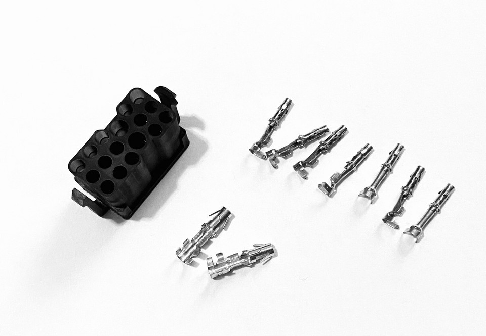 BMW e28 e24 m10 m20 SQUARE 17-Pin c101 Plug Engine Connector | eBay