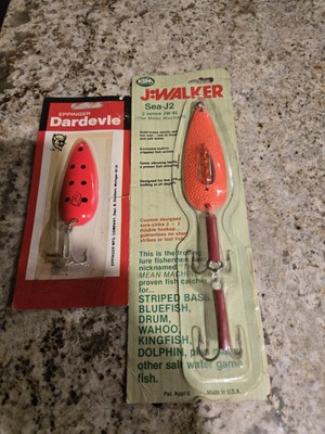 J:WALKER SEA:J2 Large Fishing Lure, Daredevil USA Made. | eBay