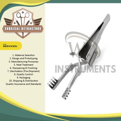 Self-Retaining Heiss Skin Retractor for Hands-Free, Stable Surgical ...